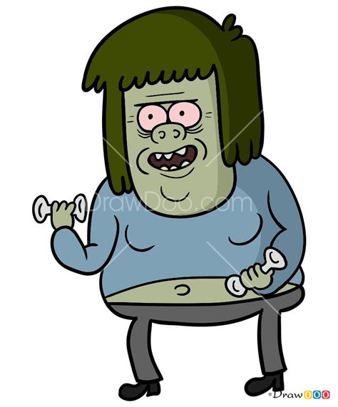 Regular Show Muscle Man Woo