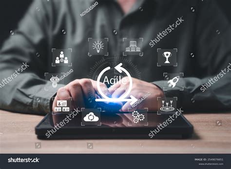 Agile Software Development Methodology Concept Businessman Stock Photo Shutterstock