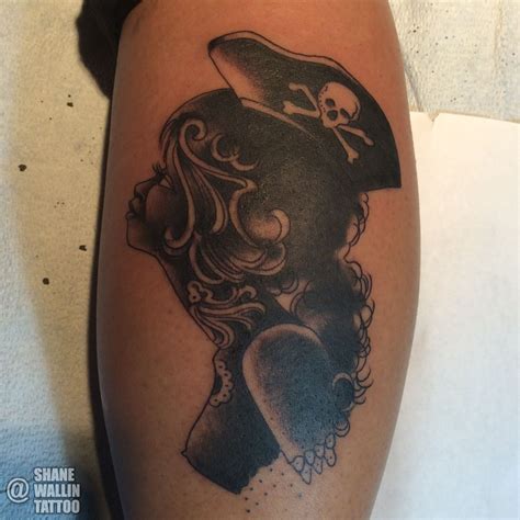 Pirate Pin Up Tattoo