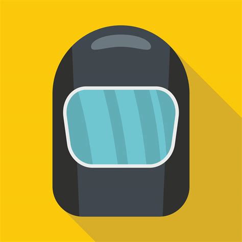 Protective Mask Icon Flat Style 14432180 Vector Art At Vecteezy