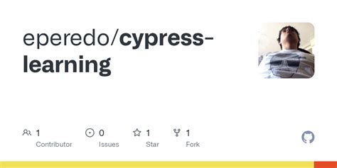 GitHub Eperedo Cypress Learning