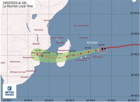 Tropical Cyclone Freddy Expected To Hit Mozambique On Friday Club Of