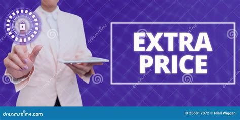 Conceptual Caption Extra Price Business Concept Extra Price Definition