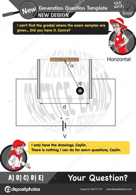Physics Parallel Plate Capacitor Circuit Capacitors Circuit Elements Next Generation Stock