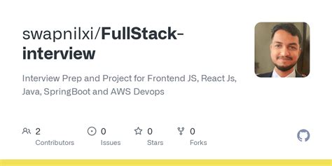 Github Swapnilxi Fullstack Interview Interview Prep And Project For