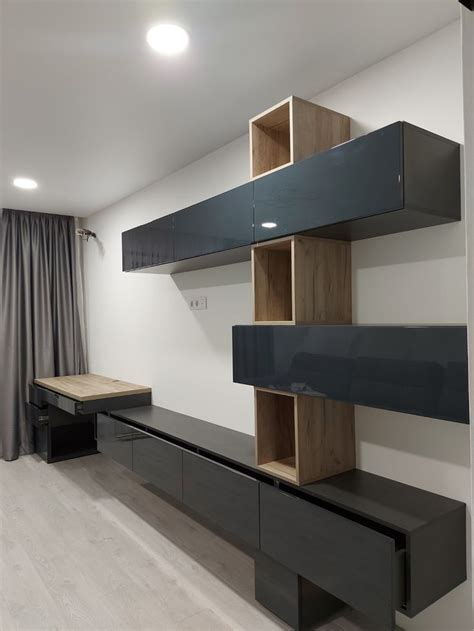 Стол с стенкой в современном стиле | Idee arredamento soggiorno ...