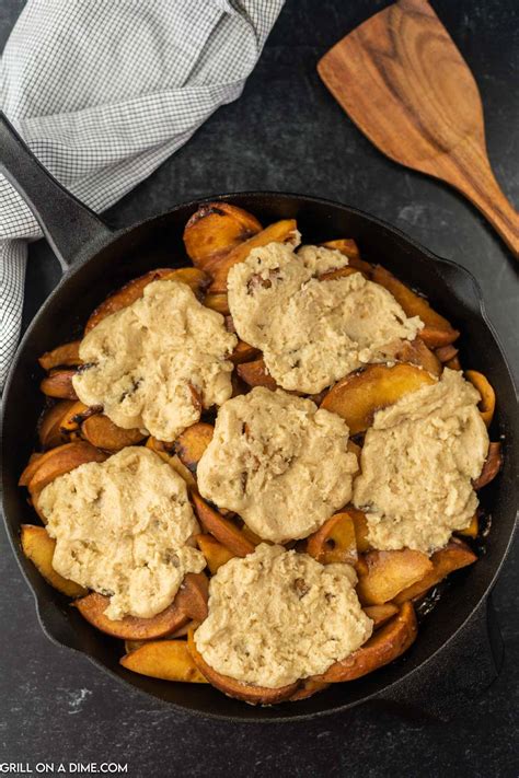 Grilled Peach Cobbler Recipe