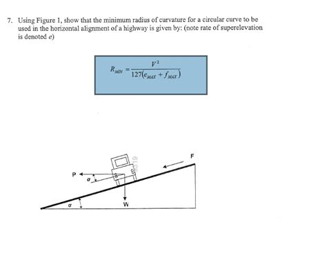 solved using figure 1 ﻿show that the minimum radius of