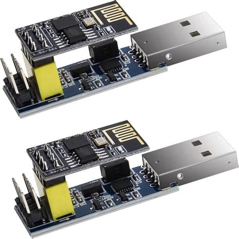 ESP8266 ESP 01 ESP01S Carte module émetteur récepteur Wi Fi sans fil et