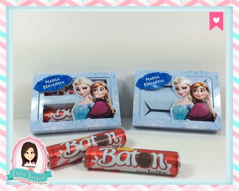 Caixa Baton Frozen Elo7 Produtos Especiais
