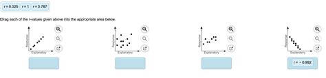 Solved R 0 025 R 1 R 0 787 Drag Each Of The R Values Given Chegg