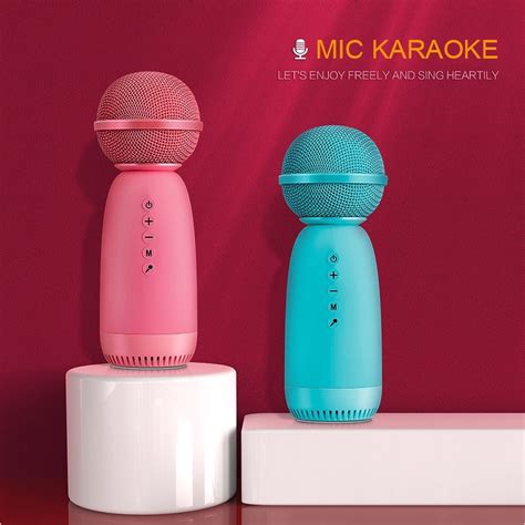 Jual Mic Speaker Microphone Bluetooth Karaoke Smule Wireless Mic 001 Shopee Indonesia