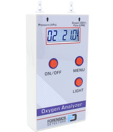 Oxygen Analyzer By Forensics 21 100 O2 Flow And Pressure Digital