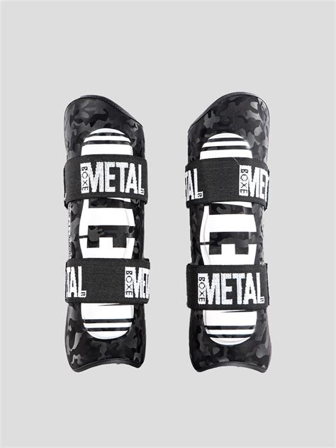 Paratibia Metal Boxe Mirror Protezione Injected Foam Fight Club Store