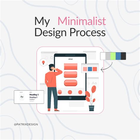 Creating A Minimalist UI Style My Method On Behance