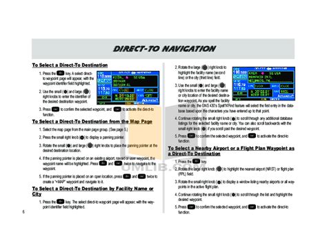PDF Manual For Garmin GPS GNS PDF Manual For Garmin GPS GNS
