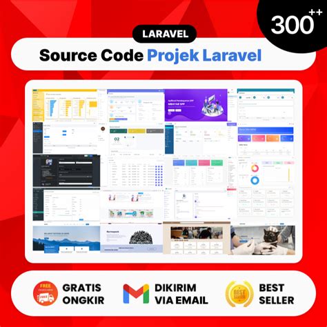Jual 300 Source Code Laravel Projekaplikasi Website Shopee Indonesia