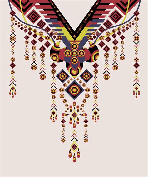 Kaftan Necklines The Neckline Pattern And Motif On This Ethnic And