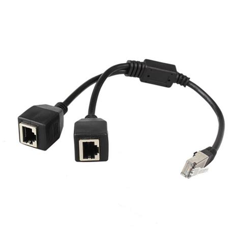 Кабель разветвитель Ethernet Rj45 кабель Ethernet с 1 штекером на 2