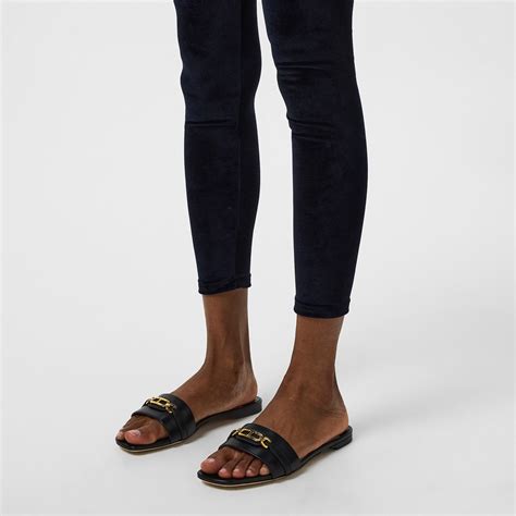Tom Ford Whitney Flat Sandals Women Black Flannels