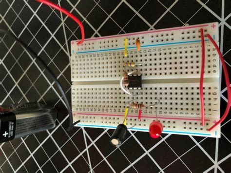 Blink Making An Led Blink With A 555 Timer Woolsey Workshop