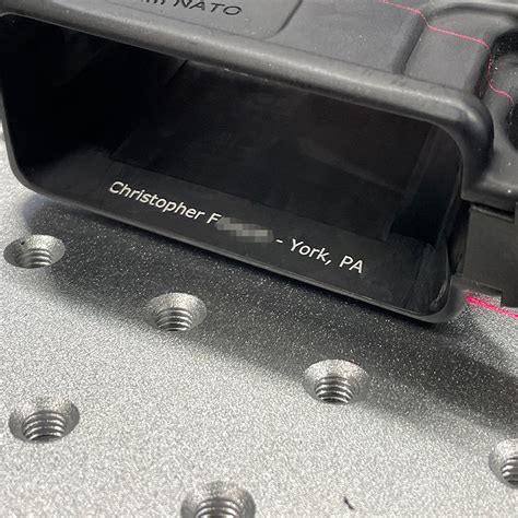 Nfa Laser Engraving Sbr Form 1 Penn Armory Limited