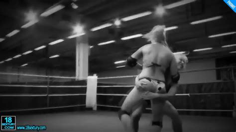 Babes Wrestling Naked In The Ring
