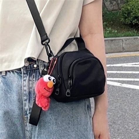 론네바이론 유럽여행가방 핸드폰 탬버린백 조개가방 해외여행용 크로스 나일론 미니백 타코 위시버킷