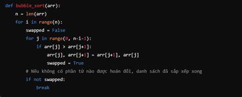 Tìm Hiểu Chi Tiết Bubble Sort Thuật Toán Sắp Xếp Nổi Bọt
