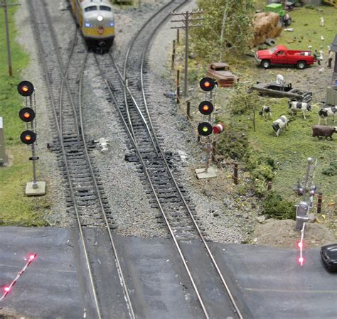 Model Railroad Gate Crossing Kit With Bell Signalogic Systems Inc