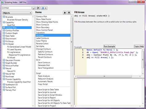 Scripting To Format Contour Plots Jmp User Community