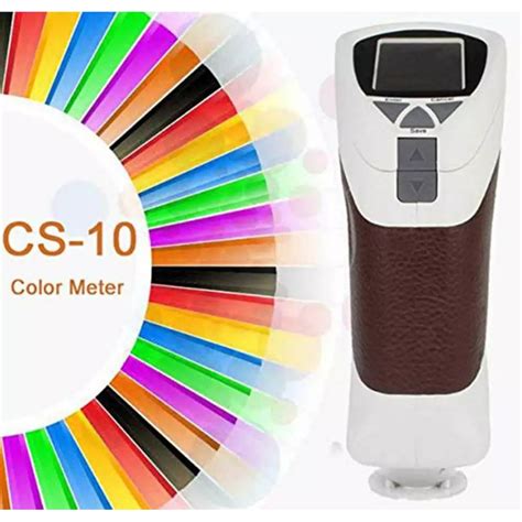 Jual Cs 10 8mm Portable Digital Colorimeter Color Meter Color Measurement Analyzer Color