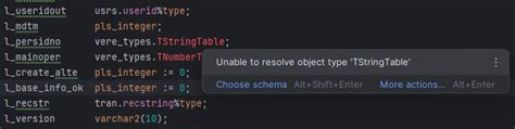 ORACLE PL SQL ROWTYPE Code Completion IDEs Support IntelliJ Platform JetBrains