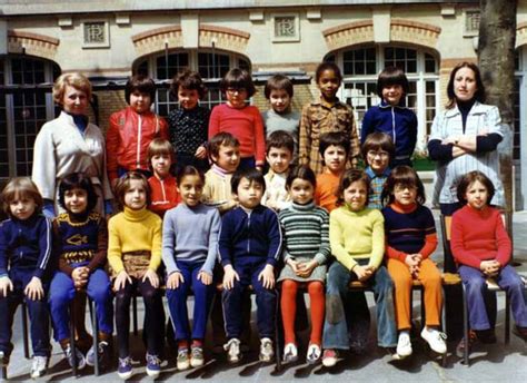 Photo De Classe Cp 1975 1976 De 1975 Ecole Parmentier 75011