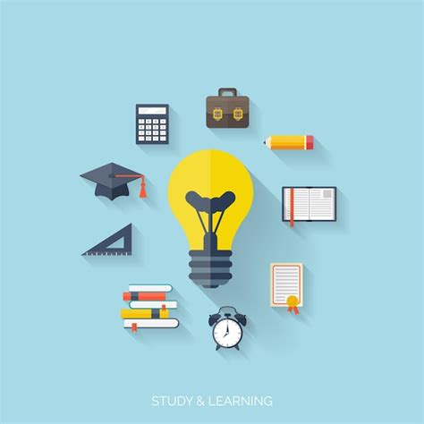 Premium Vector Flat Concept Education Background Back To School