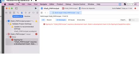 Genexus Error Al Intentar Compilar Kb En Genexus17 Para Apple Stack