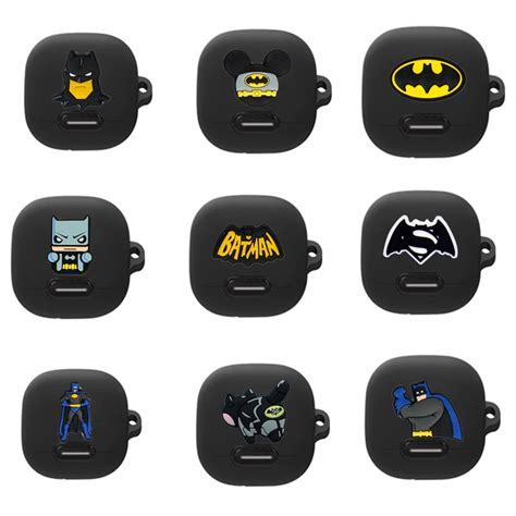เคสซิลิโคนนิ่ม ลายการ์ตูนแบทแมน พร้อมตะขอ สําหรับ Anker Soundcore