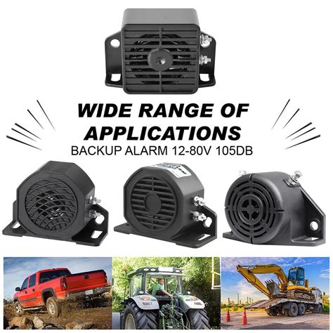자동차 백업 알람 시끄러운 비퍼 톤 경고 알람 트럭 경고 알람 라우드 스피커 플라스틱 경찰 소방관 7 사운드 Dc 12v 1멀티 톤and클락슨 혼즈 Aliexpress