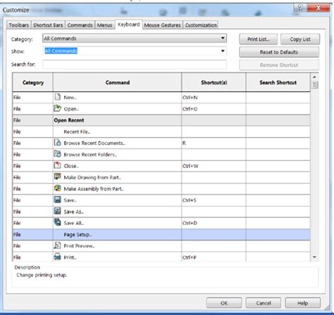 Solidworks 2018 Keyboard Shortcuts Dan Mouse Gesture Reseller
