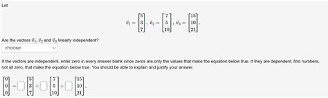 solved let vi v2 v3 18 2 are the vectors v1 v2