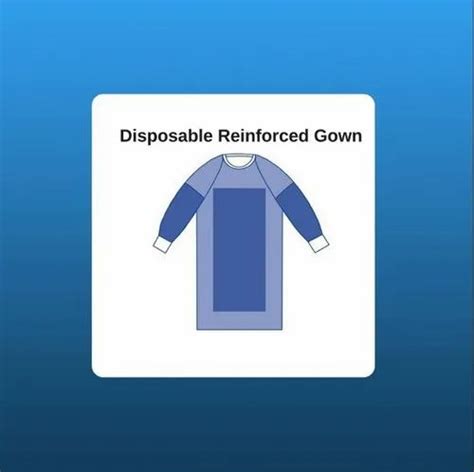Non Woven Disposable Reinforced Surgical Gown For Hospital At Rs 135