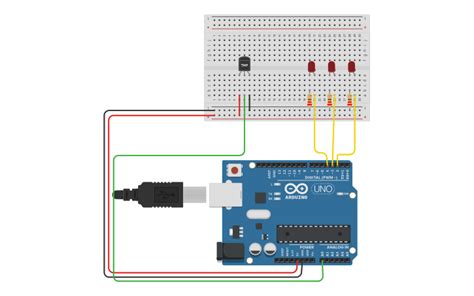 circuit design love o meter tinkercad