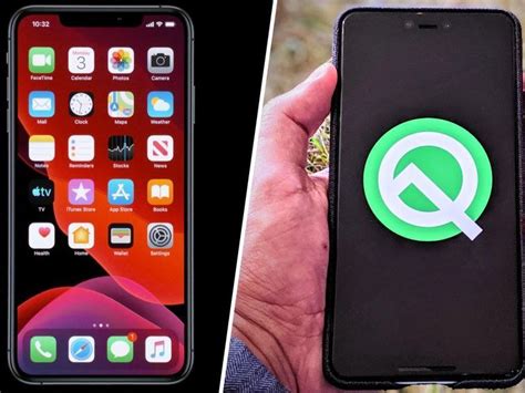 مقارنة بين Ios 13 و Android Q اي فون إسلام