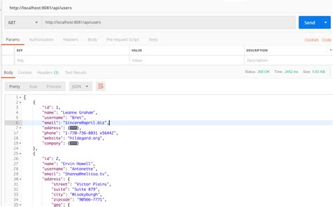 Creation Of Integration Tests