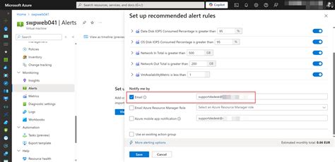 Azure Tip Easily Configure Recommended Alert Rules For Azure Vms Aks