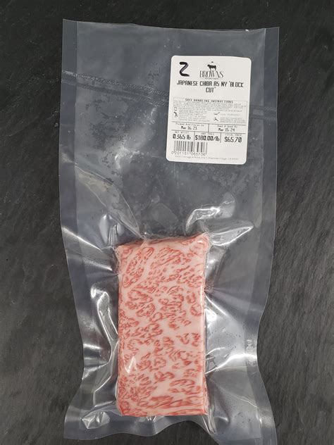 japanese chiba a5 ny block cut 2 brown s top shelf meats