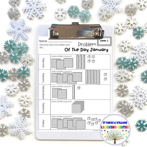 3rd Grade Math Problem Of The Day January Made By Teachers