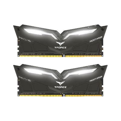 Barrette Mémoire Team Group 2x 16Go DDR4 3200 MHz LED Blanc au