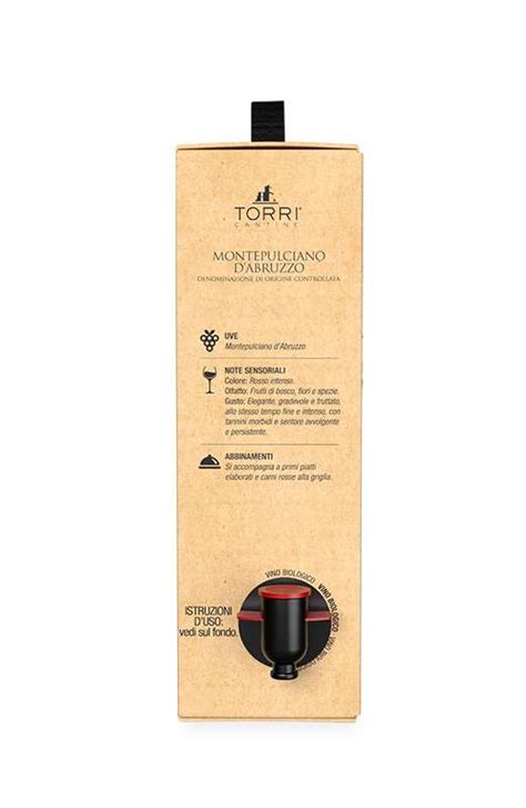 Vino Bag In Box Montepulciano DAbruzzo DOC Torri Cantine