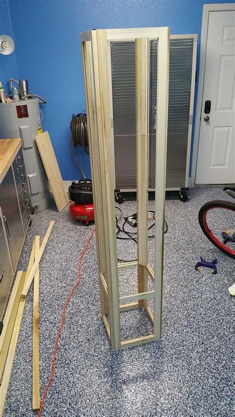 Modern Square Floor Lamp Lit With Leds Imgur Diy Flooring Diy